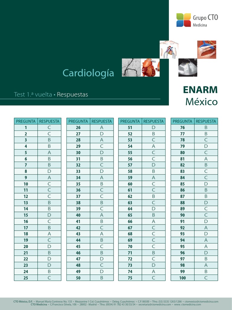 Enarm t1v CD Respuestas Enarm 13 Web | PDF