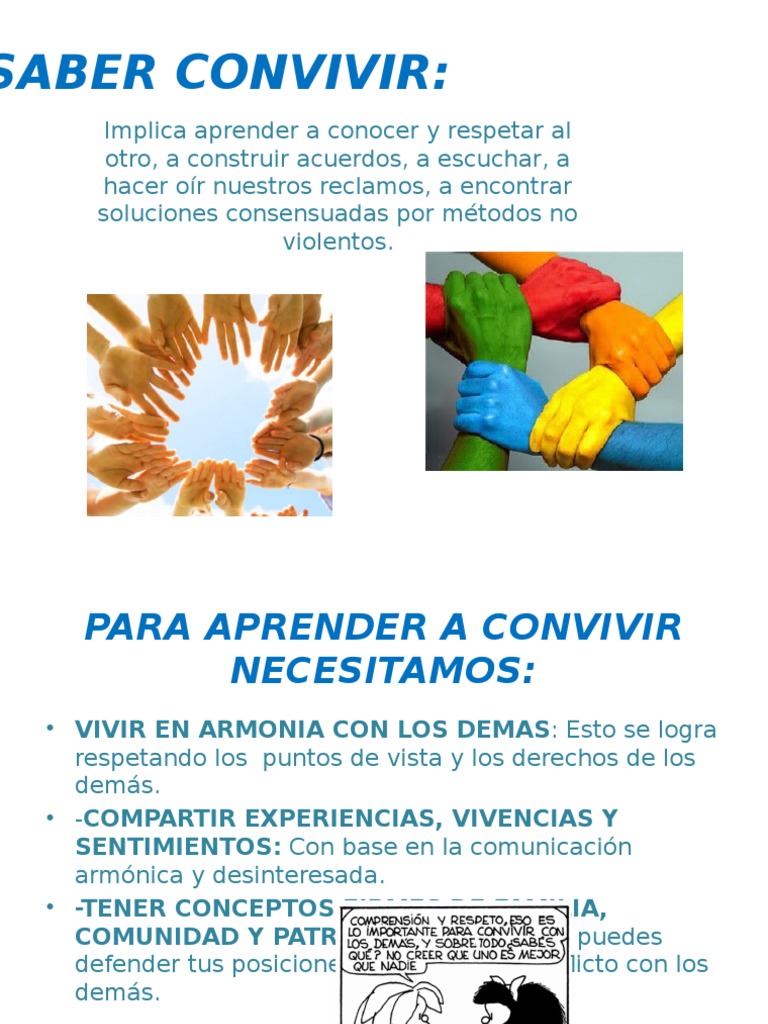 Saber Convivir | PDF | Conceptos psicologicos | Teorías filosóficas