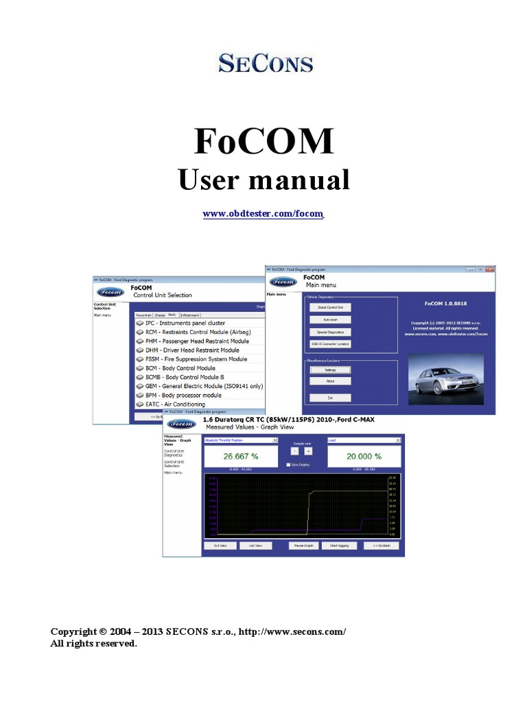 Focom Manual en | PDF | Installation (Computer Programs) | Computer ...
