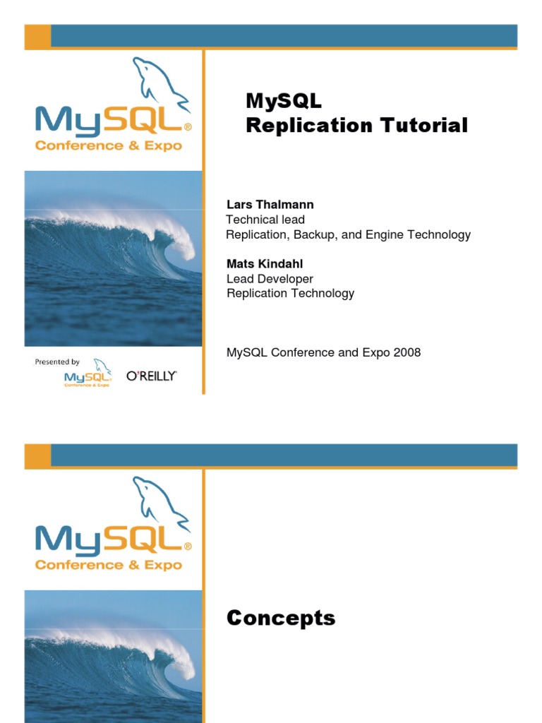 MySQL Replication Tutorial | PDF | Replication (Computing) | My Sql