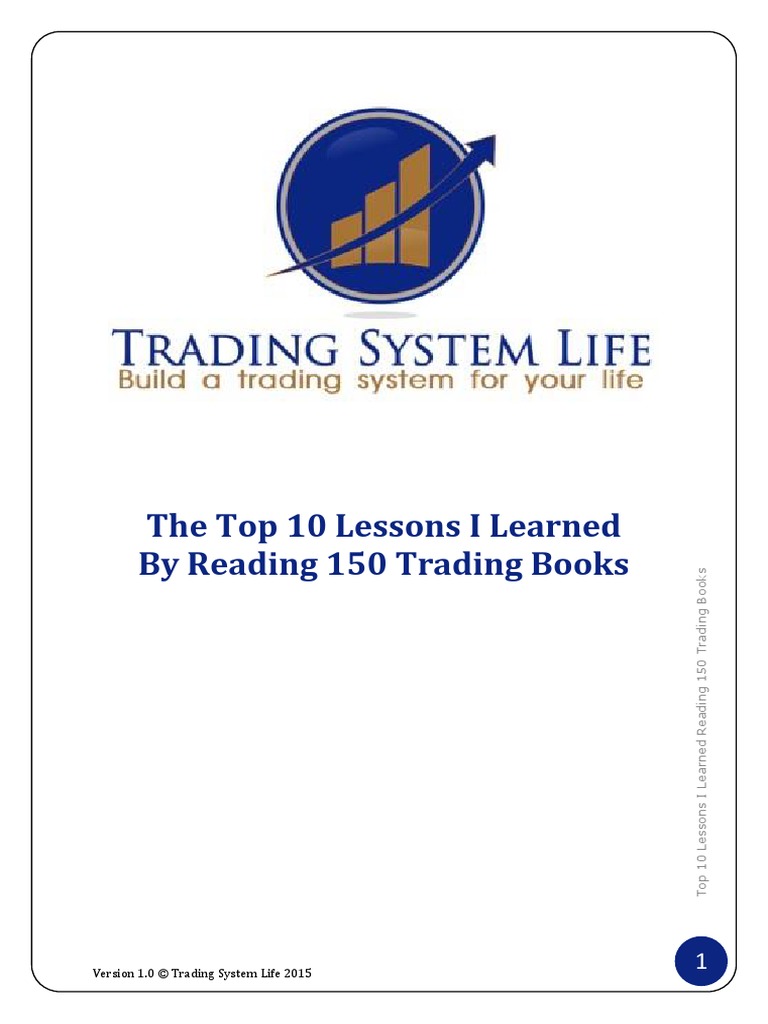 Top 10 Lessons From 150 Trading Books | PDF | Algorithmic Trading ...