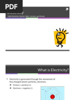 Electricity Class 10 | PDF | Electricity | Electric Current