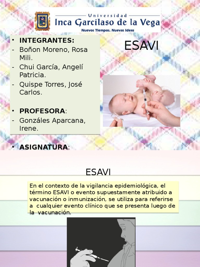 ESAVI | PDF | Vacunas | Medicina