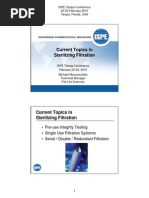Pda TR 26 Update Sterilizing Filtration of Liquids Meeting Validation Requirements PDF | PDF ...