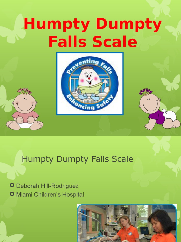 Humpty Dumpty Falls Scale | PDF