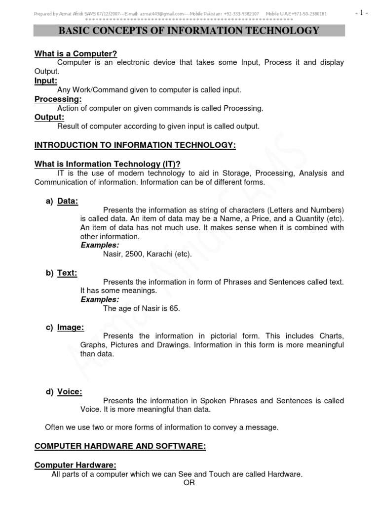Computer Notes | Printer (Computing) | Computer Data Storage