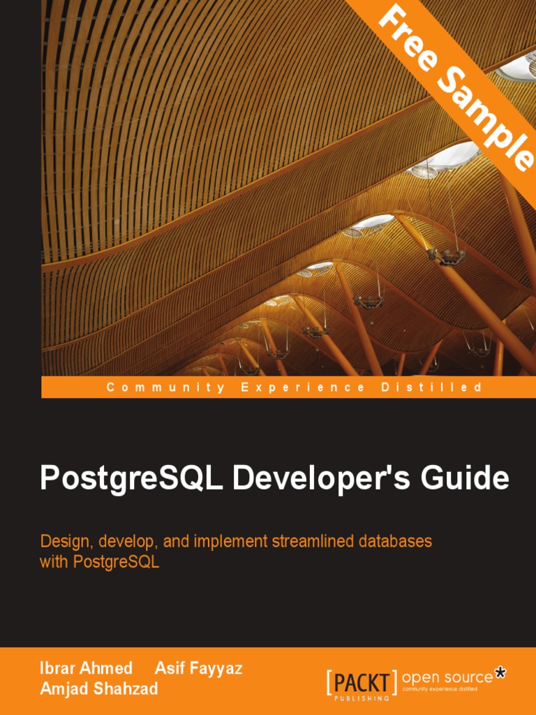 PostgreSQL Developer's Guide - Sample Chapter | PDF | Postgre Sql | Sql