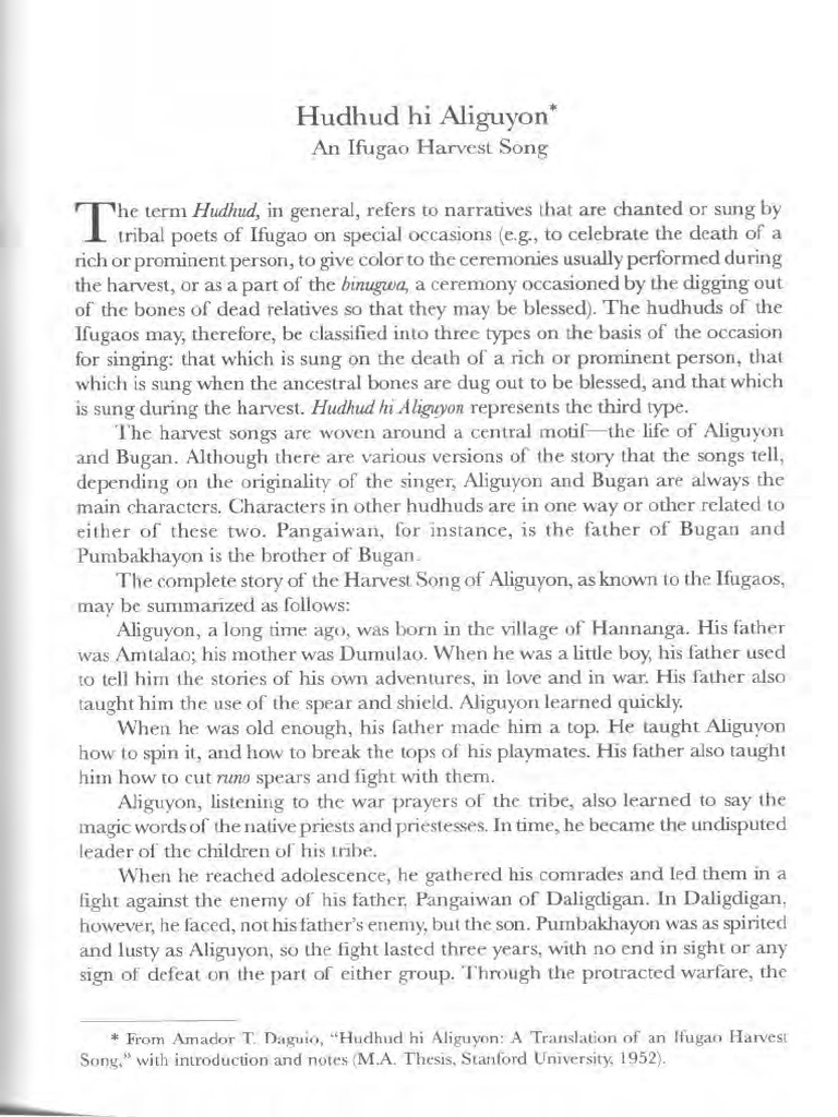 Aliguyon | PDF