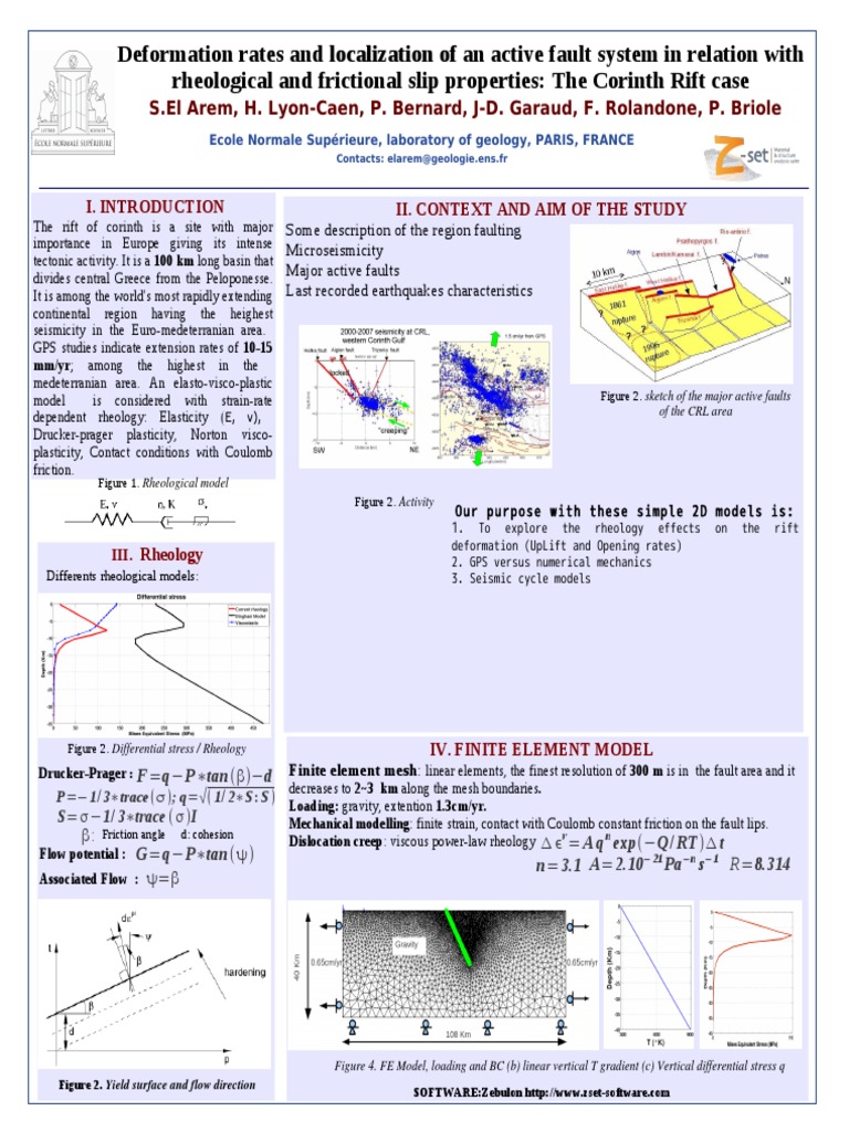 Poster EGU | PDF | Viscosity | Deformation (Engineering)