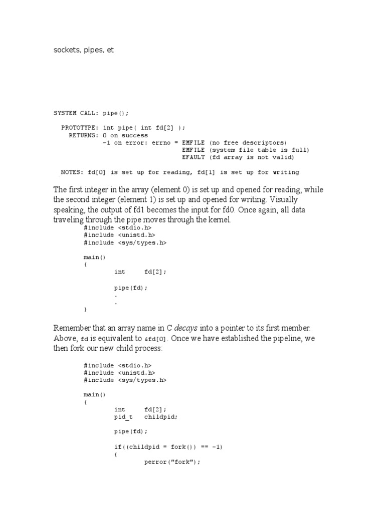Sockets | PDF | Software | Computer Programming