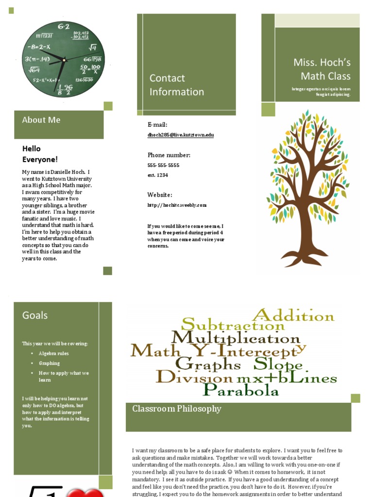 Classroom Brochure | PDF