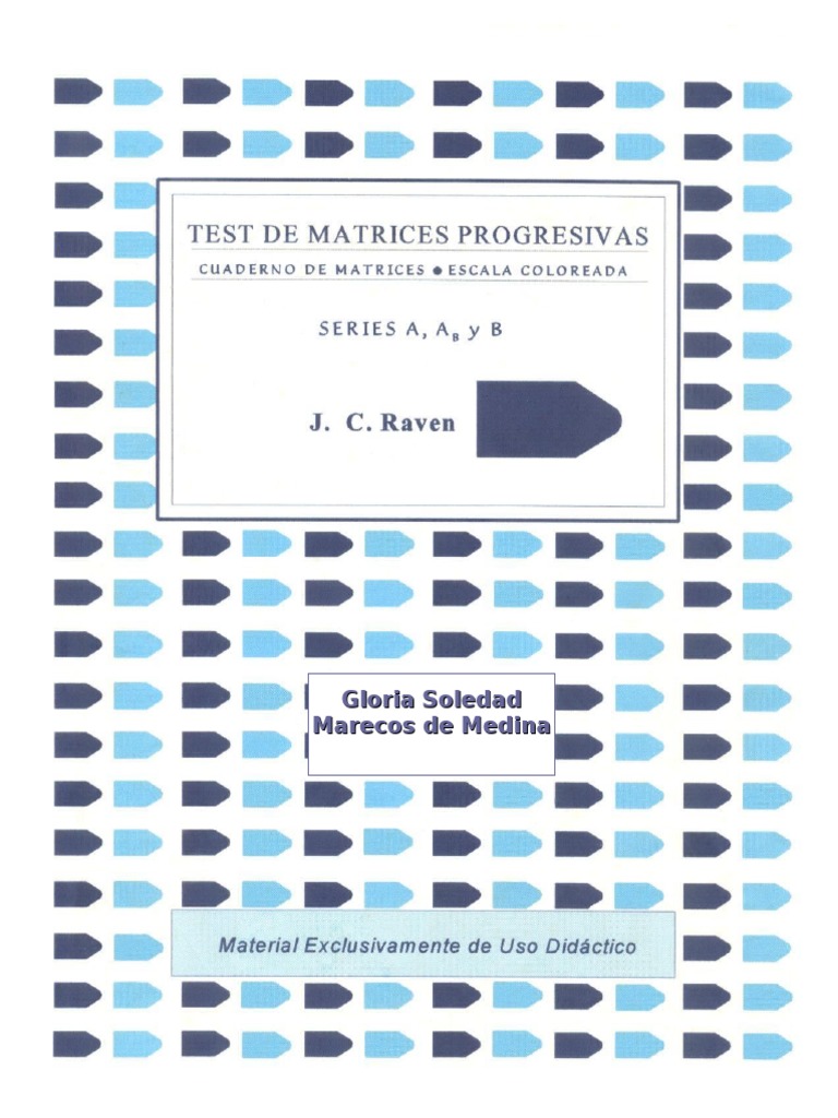 Test de Raven - Escala Coloreada