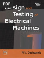 Electrical Machinery PS Bimbhra | PDF