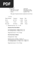 YMCA Submaximal Cycle Ergometer Test: ND RD | PDF | Physiology ...