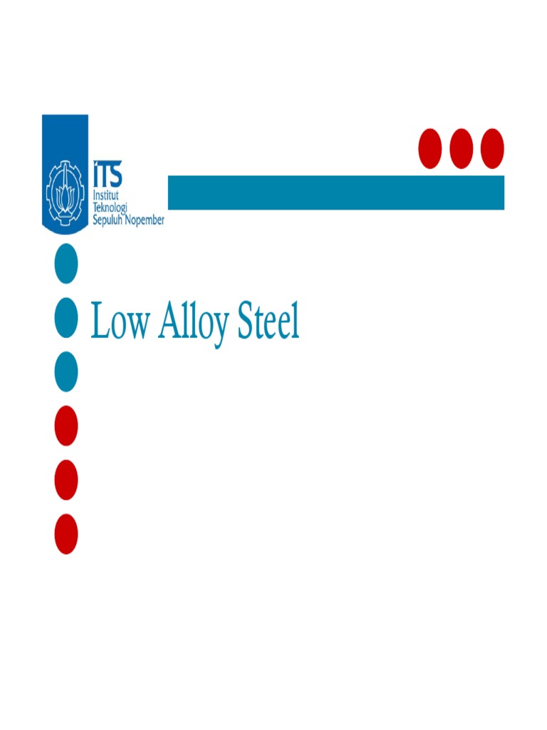 10-Low Alloy Steel PDF | PDF | Steel | Alloy
