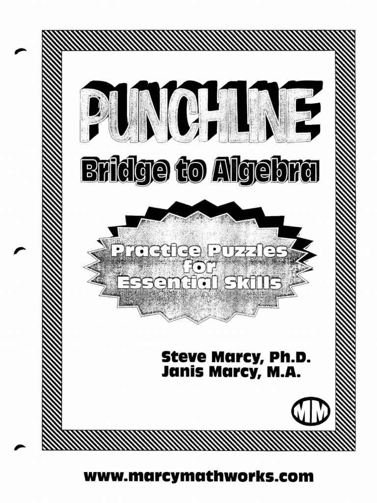 Pizzaz Bridge To Algebra PDF | PDF