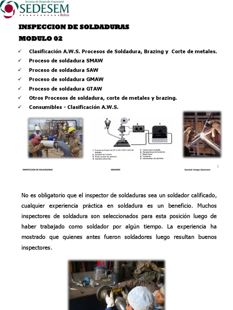 02-Procesos de Soldaduras | PDF | Soldadura | Construcción