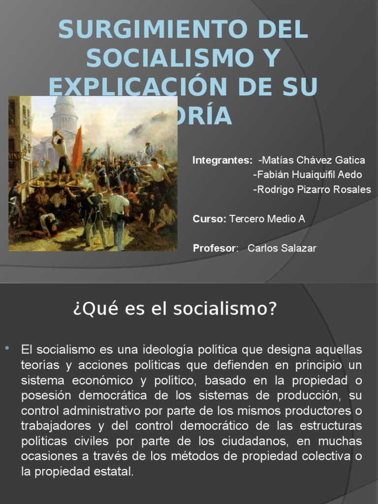 Socialismo | PDF | Socialismo | Socialismo libertario