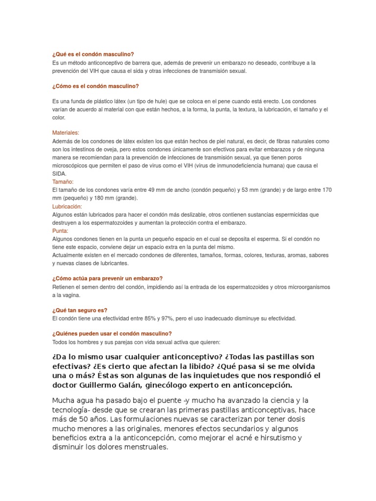 Formasion Sibik y Etia Erick Ali | PDF | Condón | Control de la natalidad