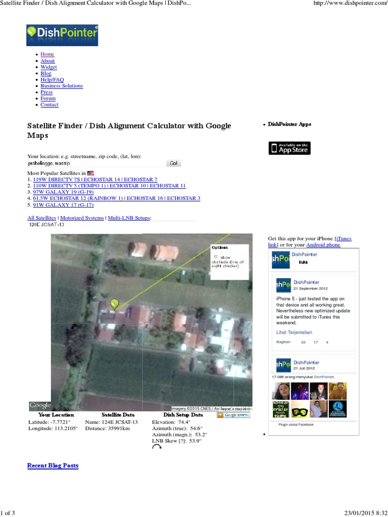 Dish Pointer PDF | PDF | I Phone | Mobile App
