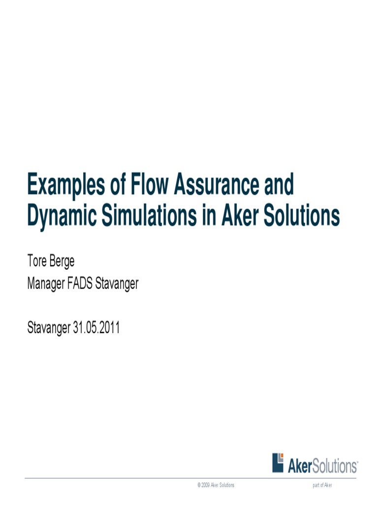 Examples From Aker Solutions | PDF | Technology & Engineering