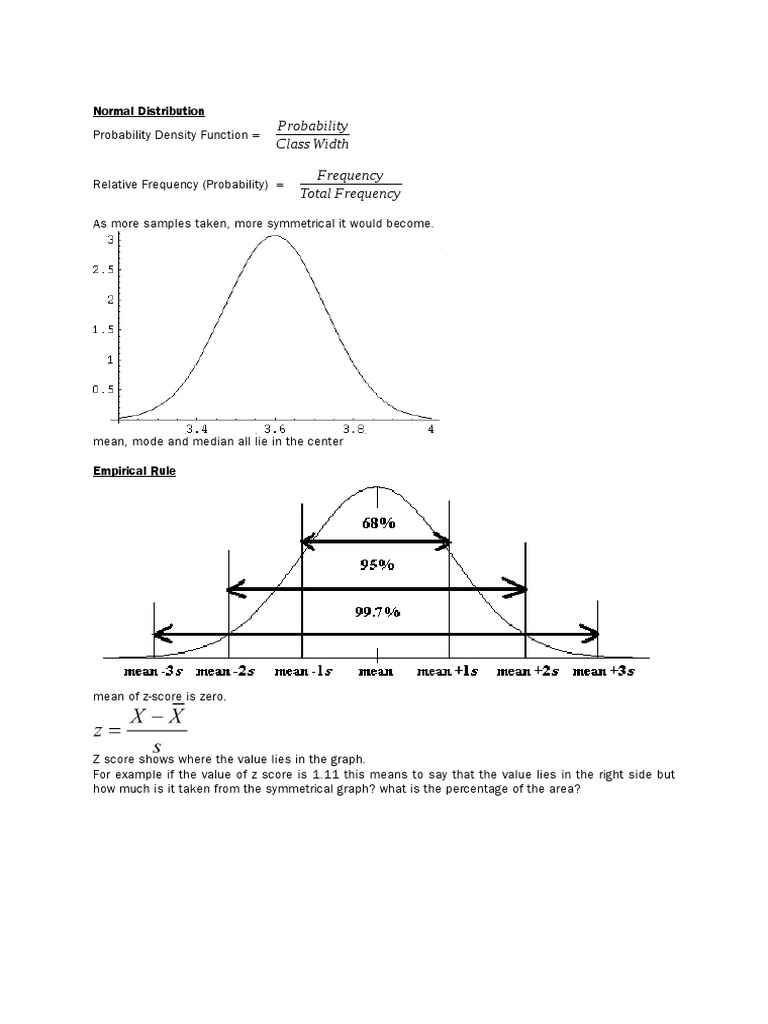 Understanding Normal Distribution Basics | PDF