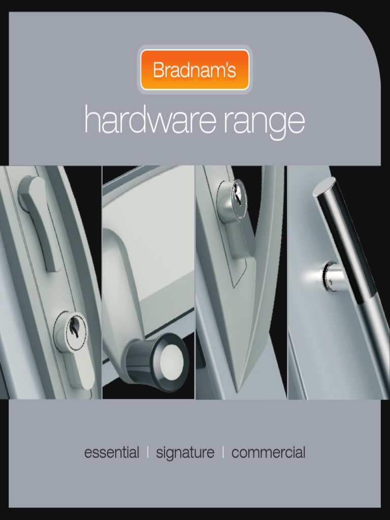 Bradnams Hardware Catalogue Web | PDF | Window | Lock (Security Device)