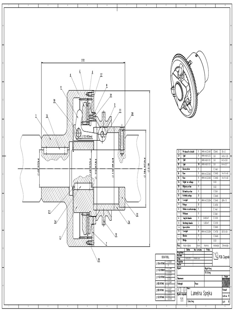 Lamelna Spojka Primjer Mac | PDF