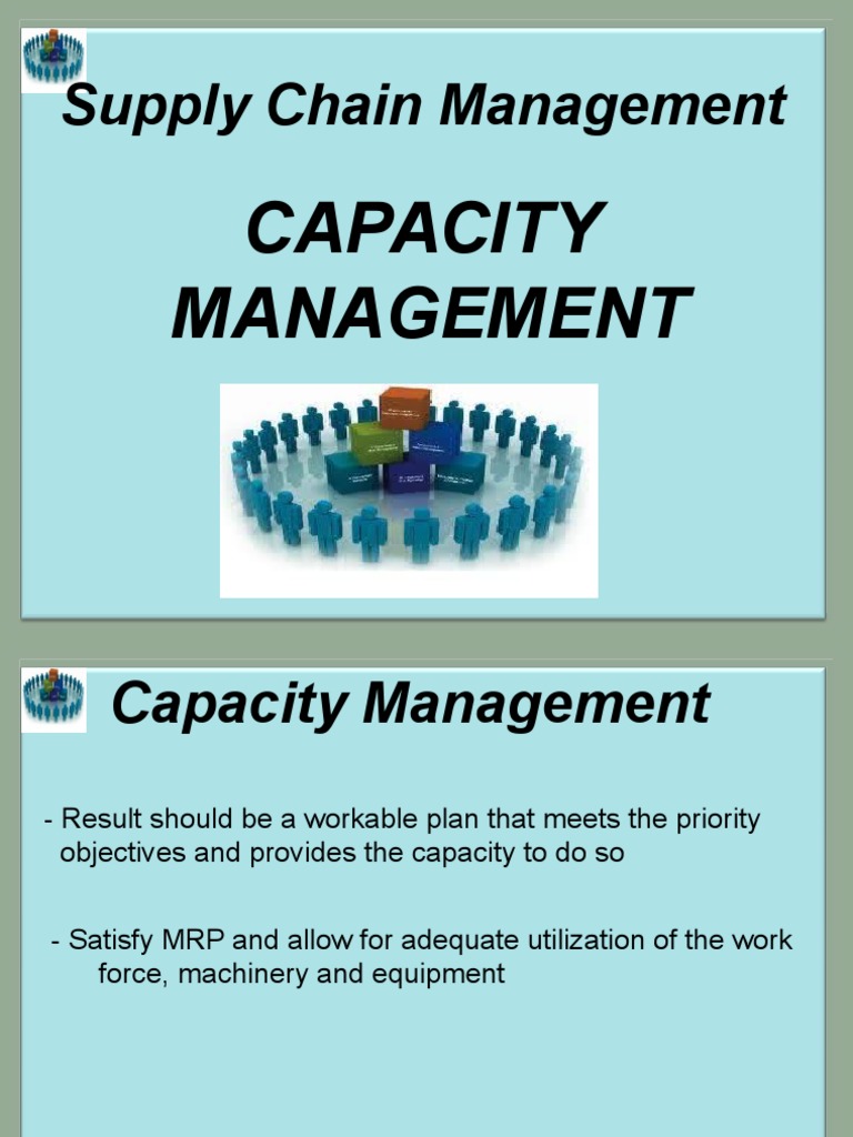 Capacity Management | Scheduling (Computing) | Resource