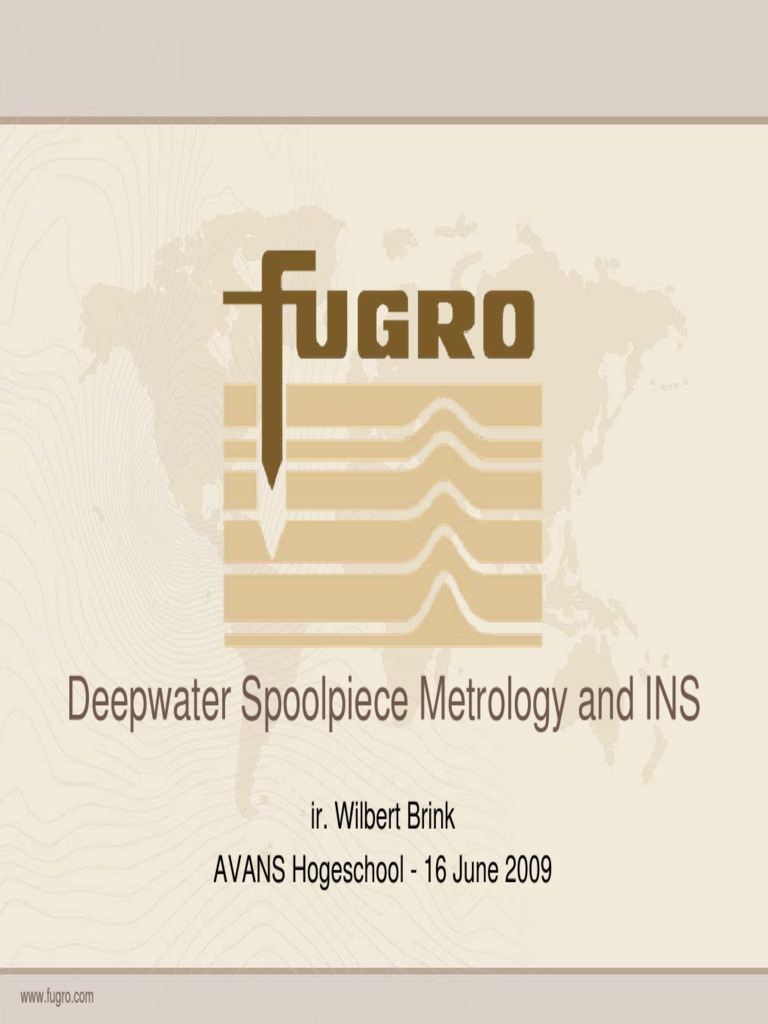Presentatie Fugro Survey | PDF | Inertial Navigation System ...