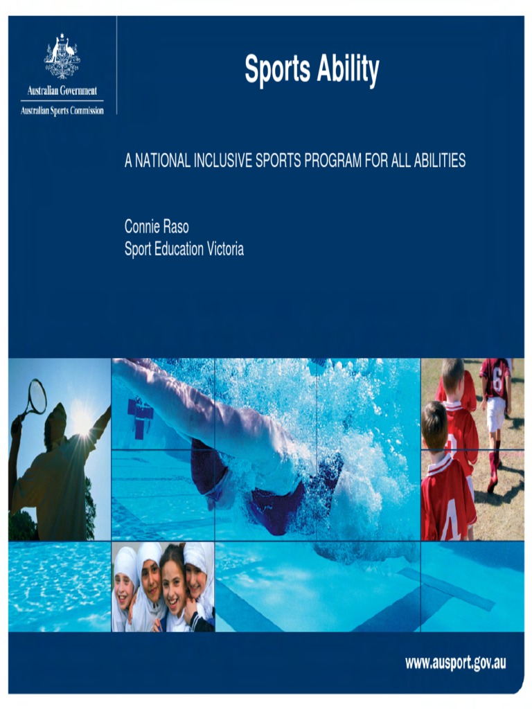 Inclusive Sports Program for All Abilities | PDF | Disability ...