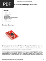 Gy-25 Tilt Module Manual V1.0 Pinout | PDF