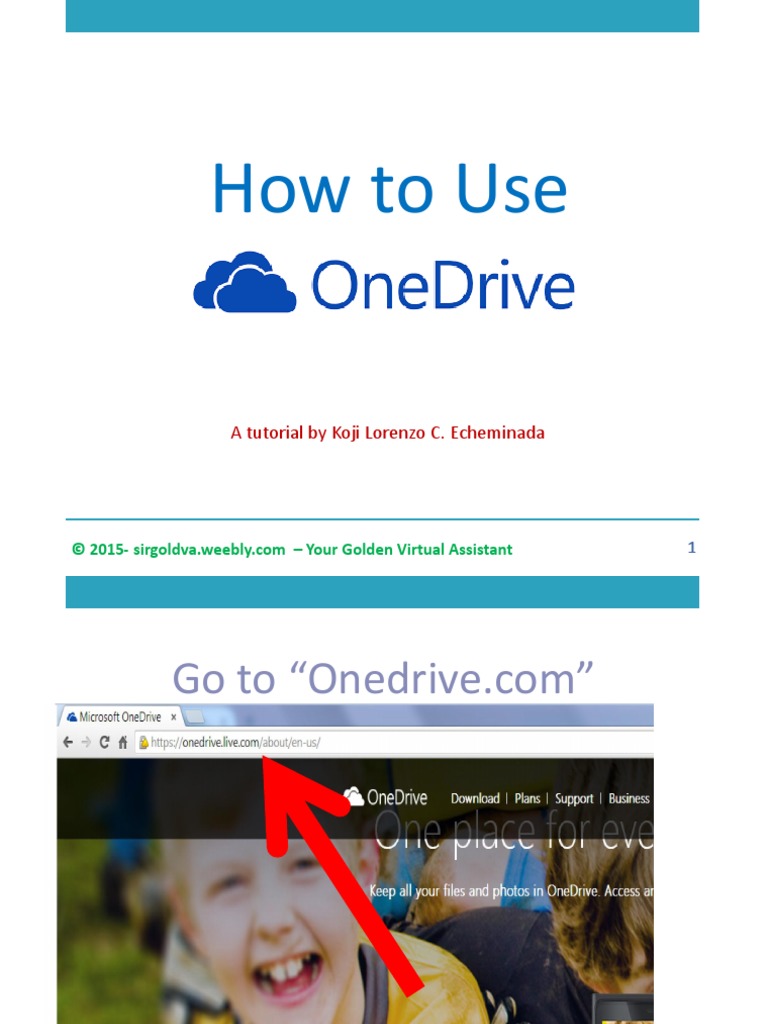 3.how To Use OneDrive To Store Your Files PDF | PDF | Computer File ...