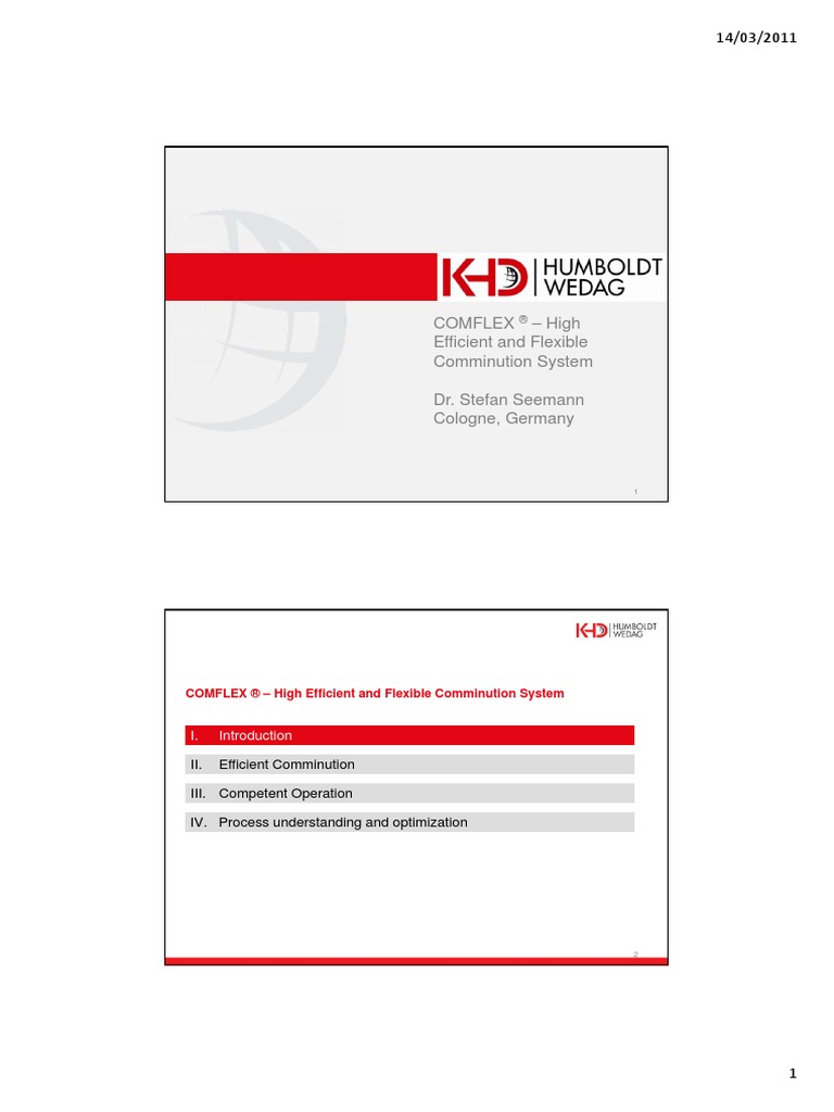 11.30 DR Stefan Seemann, KHD Humboldt Wedag GMBH | PDF | Mill (Grinding ...