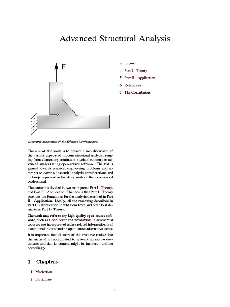 Advanced Structural Analysis | PDF