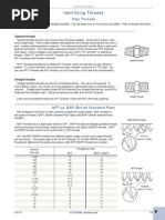 NPSM & NPSF Threads | PDF