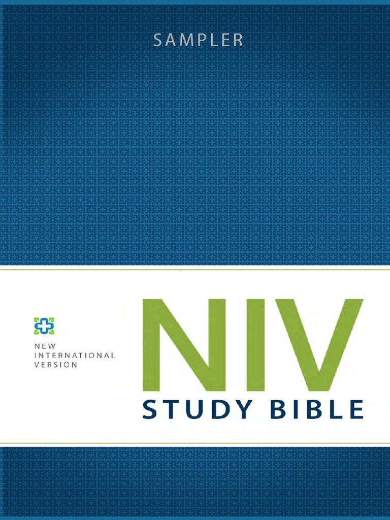 NIV Study Bible Sampler | PDF | Covenant (Biblical) | Torah