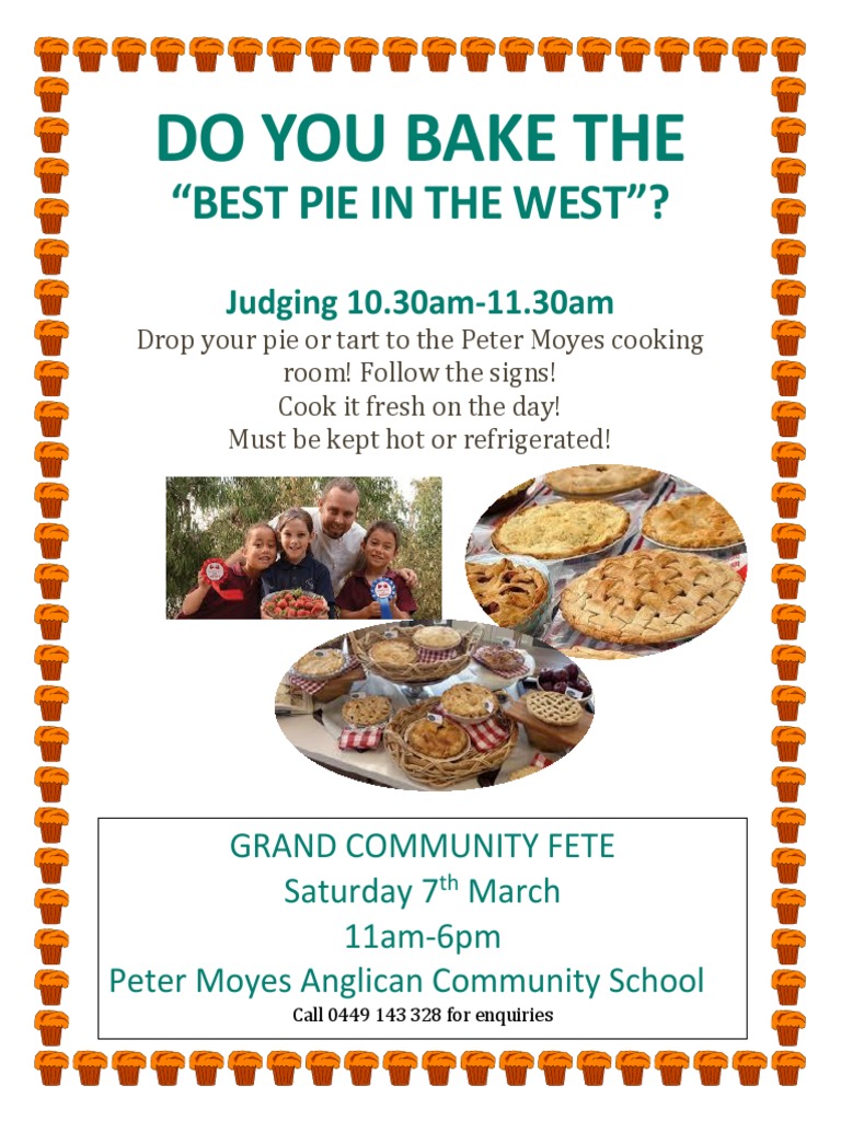Pie Baking Contest at Community Fete | PDF