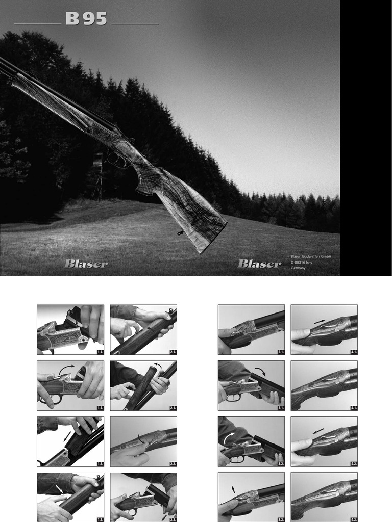 Blaser Jagdwaffen GMBH D-88316 Isny Germany | PDF | Trigger (Firearms ...
