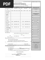 Certificate of Marriage Form No. 97 | PDF | Affidavit | Marriage