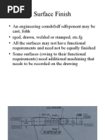 Surface Finish | PDF | Surface Roughness | Reference Range