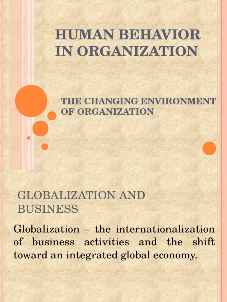Chapter 4 - The Changing Environment of Organization | PDF | Enron ...