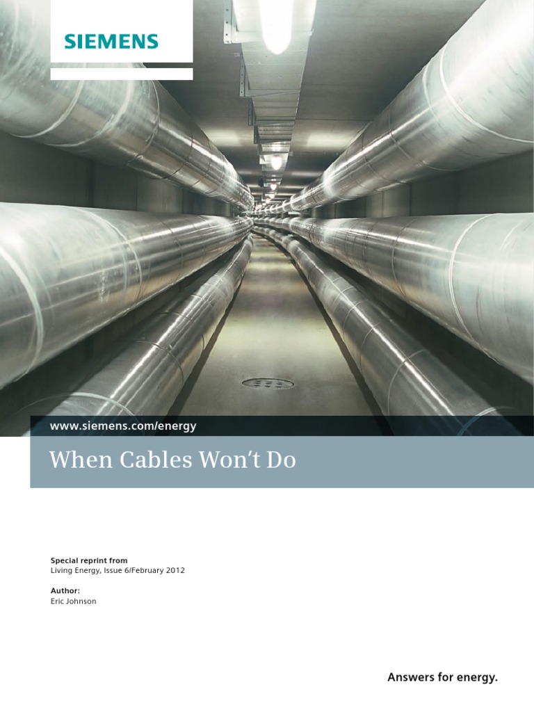 Gil by SIEMENS | PDF | Electric Power Transmission | High Voltage