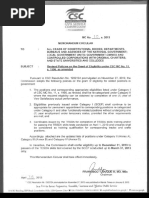 Conforme Letter - 2019 | PDF