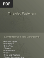 Unc Unf Metric Thread Chart Northwest Fastener | PDF | Screw | Metalworking