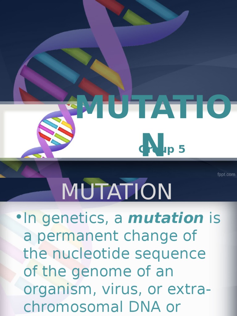 Mutation | PDF | Mutation | Gene
