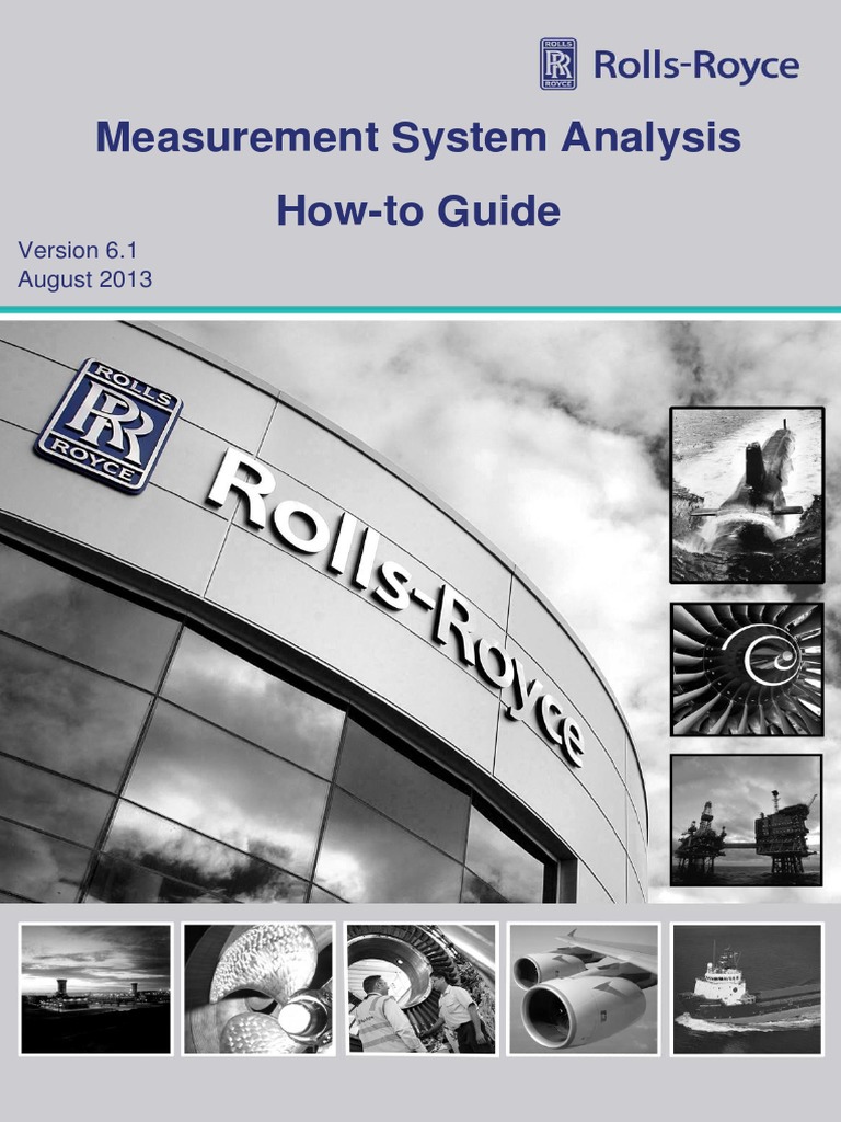 Measurement Systems Analysis - How To | PDF | Calibration | Weighing Scale