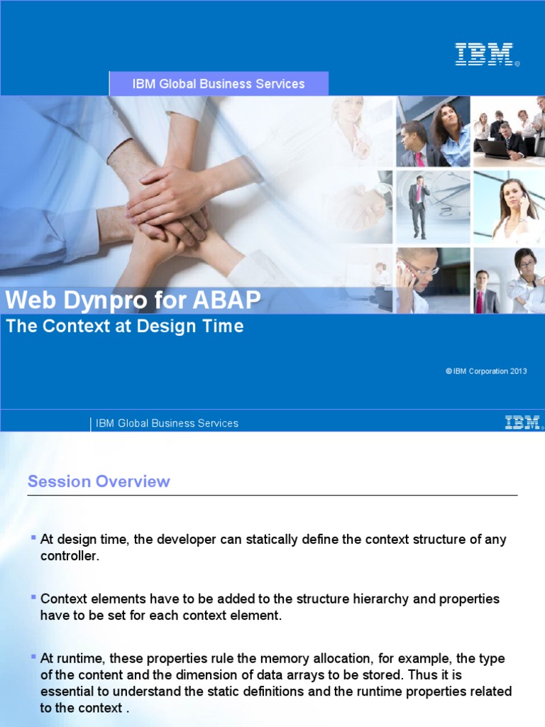 04 Web Dynpro For ABAP-Context at Design Time | PDF | Hierarchy | Data ...