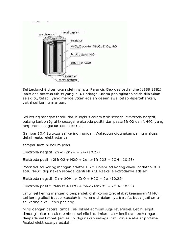 Sel Leclanché | PDF