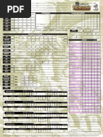 Editable Pathfinder Character Sheet | PDF